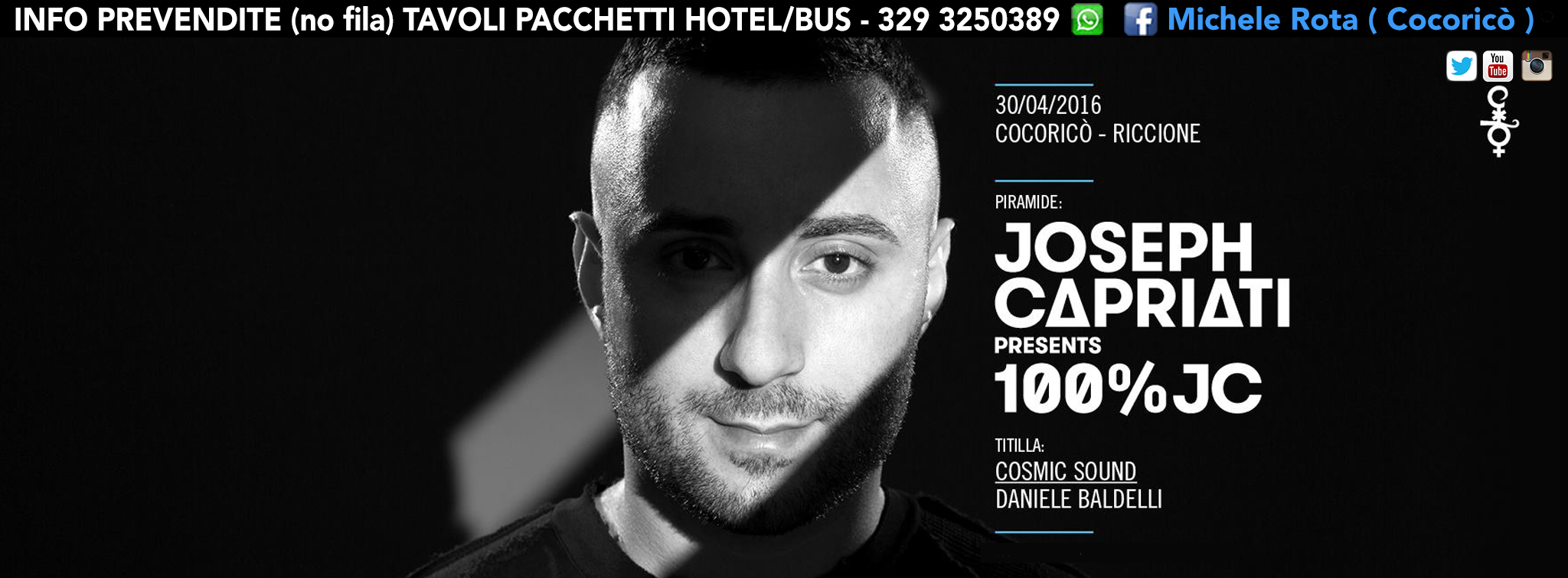 Joseph Capriati a Riccione 30/04/2016