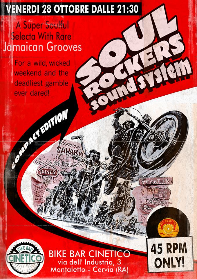 Soul rockers soundsystem a Ravenna - Montaletto di Cervia 28/10/2016